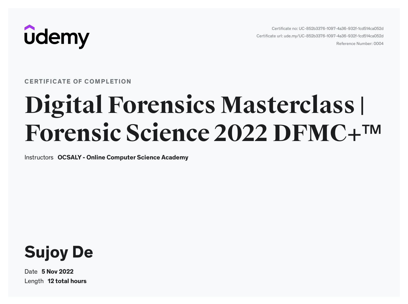 Sujoy De - Portfolio Website